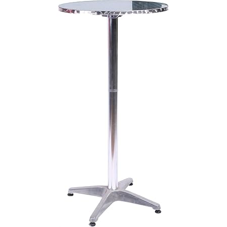Casaria 2in1 Stehtisch Höhenverstellbar 70 cm / 115 cm Hoch Stabil ...