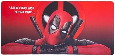 Deadpool Mousepad with Rubber Base, Non-Slip, Keyboard Compatible - Buy ...