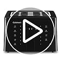 Amazon.com: Cuisinart 4-Slice Touchscreen Toaster, Black, CPT-T40P1 ...