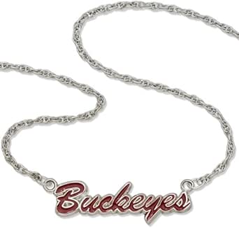 LogoArt Ohio State Script Enamel Name Necklace at Amazon Women’s ...