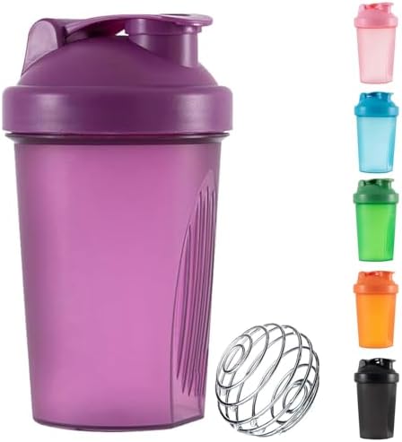 Free Soul Protein Shaker Bottle 400ml with Mixball in Pink | BPA Free ...