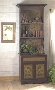 Amazon.com: Fairfax Home Furnishings Palm Tree Bookcase : Home & Kitchen