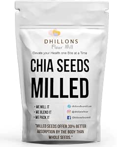 Milled Chia Seeds | Cold Milled Chia Seeds for Greater Absorption ...