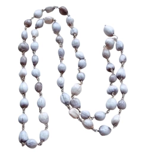 Buy SreeGems Vyjayanthi Mala With Certificate Vaijayanti Mala Silver ...