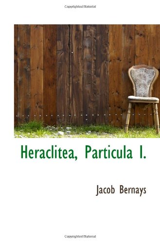 Heraclitea, Particula I. : Amazon.in: Books