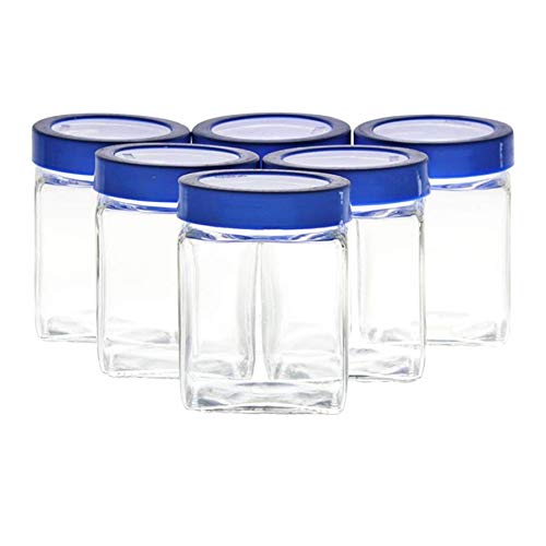 YERA Modulex Spice Jars, 400 ml, 6 Piece : Amazon.in: Home & Kitchen