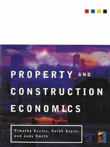 Property and Construction Economics: An introduction: Amazon.co.uk ...