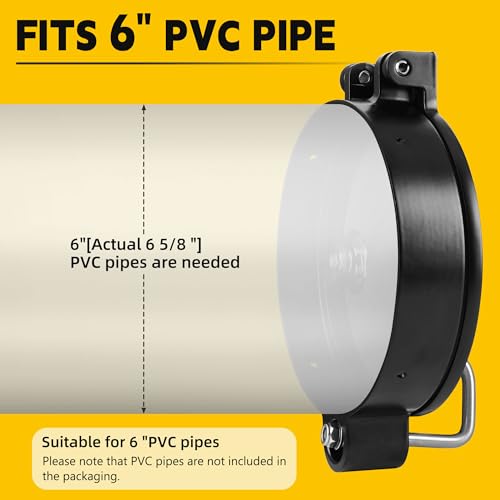 Tubo PVC De 6 Pulgadas Y 6 Metros - Ferreteria Y Herramientas