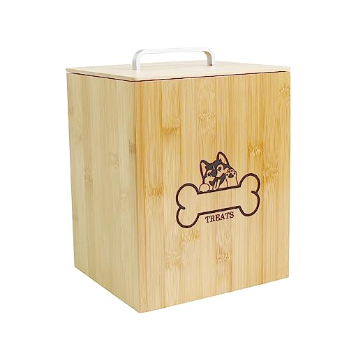 10 Must-Have Wood Dog Food Storage Containers to Keep Your Pup's Kibble ...