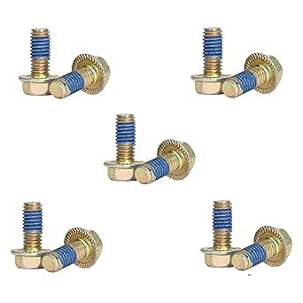 Amazon.com: RAParts 904-606 Ten New Disc Mower Bolts Fits New Idea Hay ...