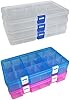 Amazon.com: DUOFIRE Plastic Organizer Container Storage Box Adjustable ...