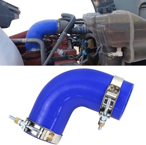 Amazon.com: Silicone Upper Radiator Hose W/Clamps Compatible with ...