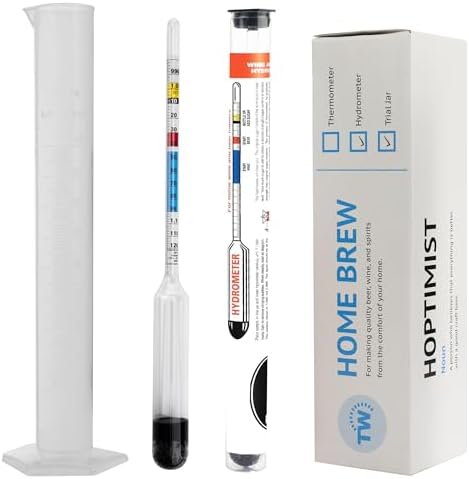 Battery Hydrometer & Acid Tester BUZIFU Hydrometer Scale Home Brew ...