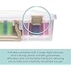 ArtBin Super Satchel Box with Removable Thread Trays : Artbin: Amazon ...