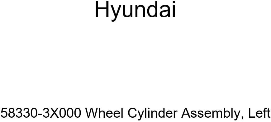 Amazon.com: Genuine Hyundai 58330-3X000 Wheel Cylinder Assembly, Left ...