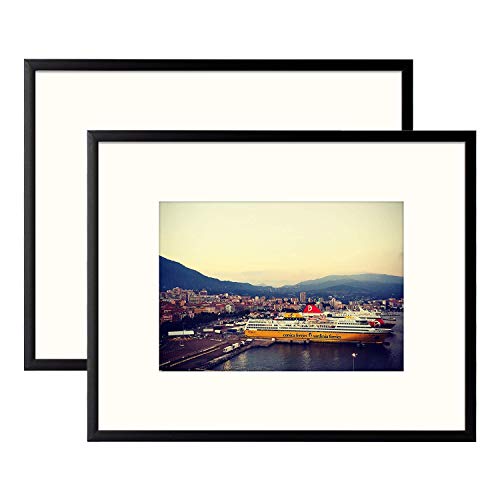 Golden State Art, Metal Wall Photo Frame Collection, Aluminum Black ...