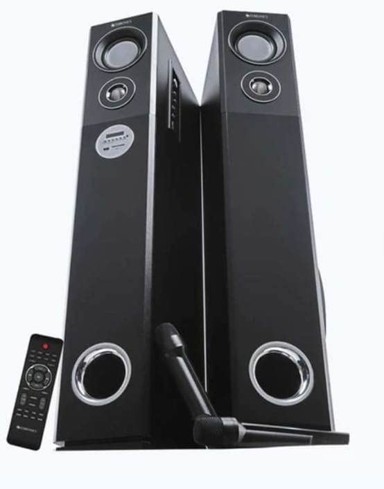 100 Watt Wireless Bluetooth Tower Speaker (Black) : Amazon.in: Electronics