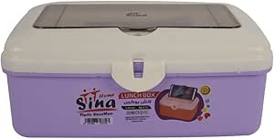 Sina lunch box medium transparent screen 1.5 liter: Buy Online at Best ...