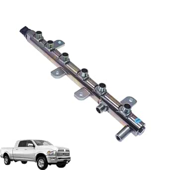 Amazon.com: SEBLAFF Fuel Rail with Sensor 4937282 Replacement for 07-12 ...