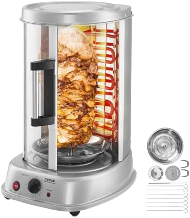 Amazon.com: VEVOR Shawarma Grill Machine, Vertical Chicken Shawarma ...