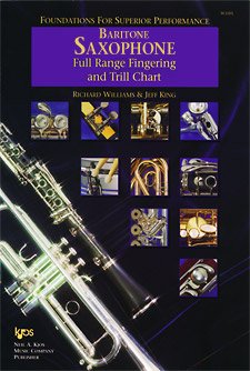 Tenor Saxophone Full Range Fingering and Trill Chart (Foundations For ...