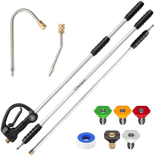 Amazon.com: Westinghouse 9 Ft. Pressure Washer Extension Wand for Gas ...