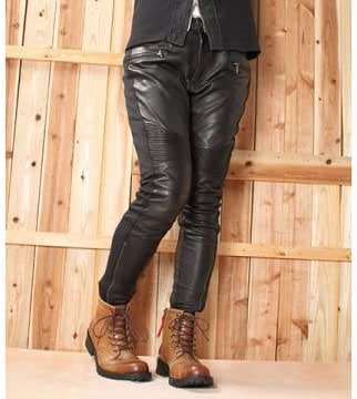 Amazon.co.jp: DEGNER FRP-21 レザースキニーパンツ（ブラック） レディースS : ファッション