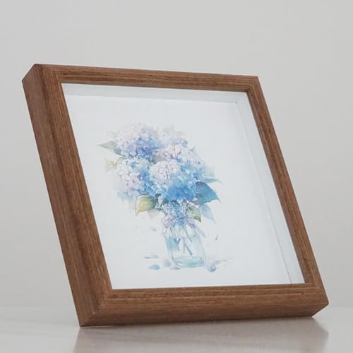 Amazon.com - PLUSCHEN 7x7 Wooden Picture Frame 7x7 Square Picture Frame ...