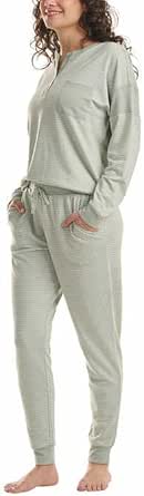 Splendid Ladies' 2-piece Lounge Set (Green, M) at Amazon Women’s ...