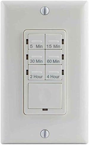 GE Push Button Digital Countdown Timer Switch, NO Neutral Wire Required ...