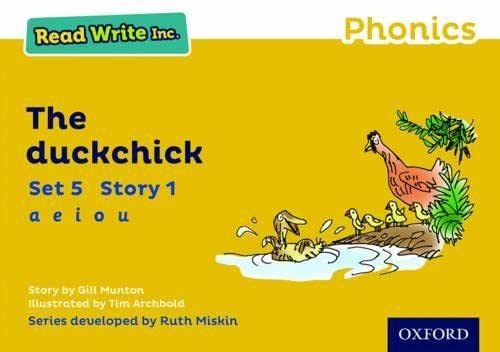 Read Write Inc. Phonics: Yellow Set 5 Storybook 1 the Duckchick: Munton ...
