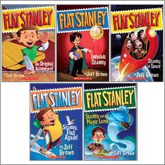Flat Stanley Complete Chapter Book Set, Books 1-5: Flat Stanley ...