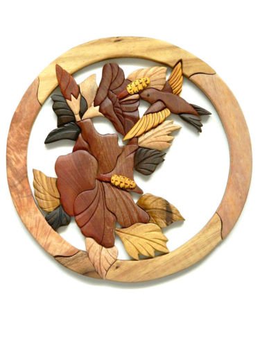 Intarsia Wood Art
