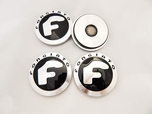 LB Forged FORGIATO Floating Center CAPS Brush &Gloss Black - Want It All