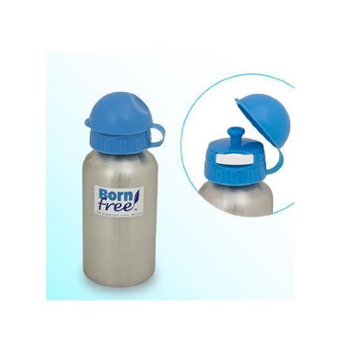 Amazon.com : Born Free Water Bottle, Stainless Steel 9 OZ : Sports ...