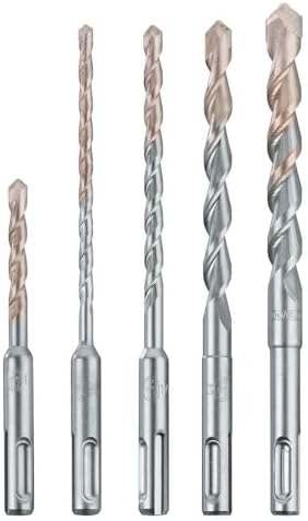 Dewalt DW5470 5-Piece Rock Carbide SDS Plus Hammer Bit Set : Amazon.ca ...