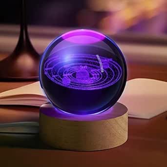 NKB1936948 Crystal Ball 3D Crystal Ball LED For Teens, Night Light With ...