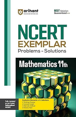Arihant NCERT Exemplar Problems Solutions Mathematics class 11th NEW ...