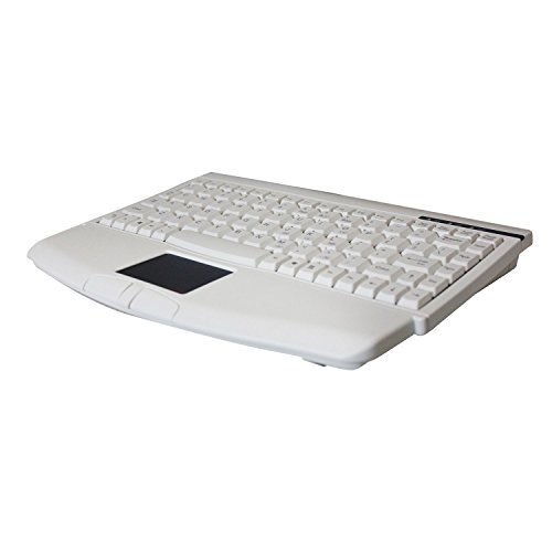 Adesso Mini Touchpad USB Keyboard for Windows with Wrist Rest (ACK-540UW)