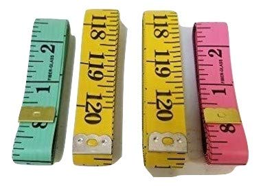 Stark Star 4 Pack Soft Tape Measure 120 Inch and 60 Inch for Sewing ...