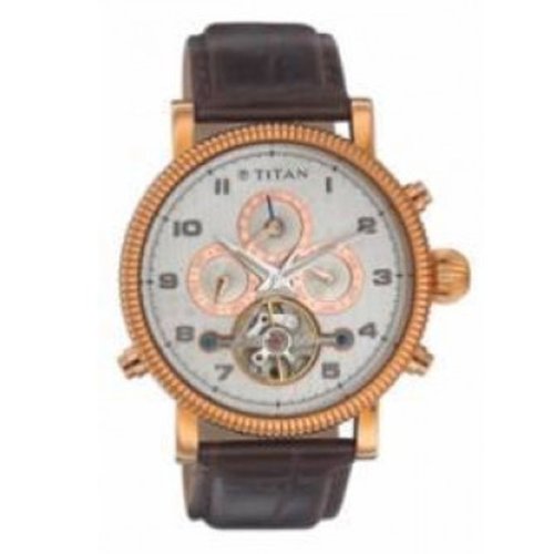 Titan Automatic Analog White Dial Men's Watch - 9274WL01 : Amazon.in ...