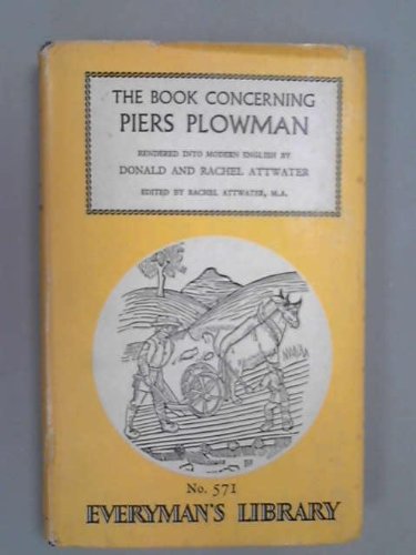 The Book Concerning Piers Plowman: Attwater, Rachel [Editor]: Amazon ...