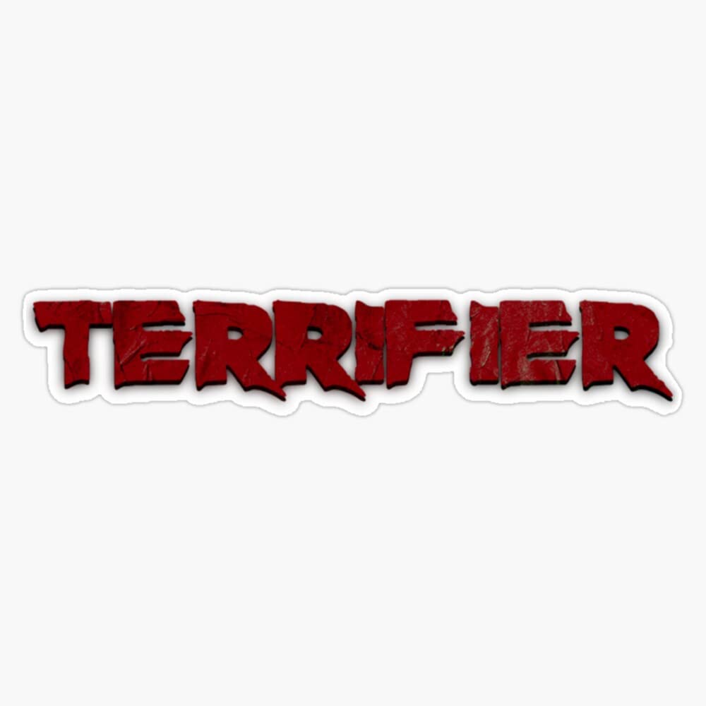 Amazon.com - Terrifier Logo Bumper Sticker Vinyl Decal 5"