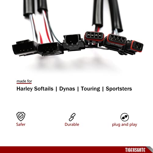 Snapklik.com : TIGERSGATE 16 INCH Handlebar Wiring Wire Extension ...
