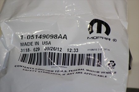 Buying Guide | Mopar 5149098AA Engine Oil Pressure Switch