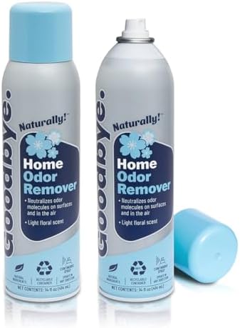 Amazon.com: Goodbye Naturally Home Odor Remover, Odor Neutralizer Spray ...