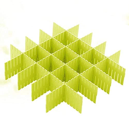 NH WORLD Adjustable Stretchable Interlocking Drawer Divide Plastic ...