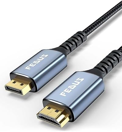UGREEN Unidirectional Displayport to HDMI Cable 4K 60Hz, 2K@144Hz 1080P ...