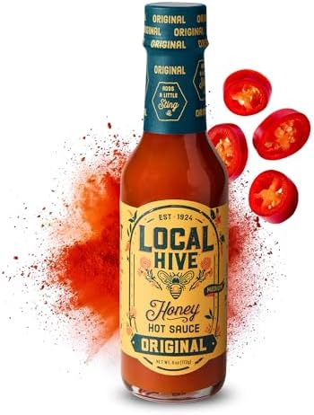 Amazon.com : Local Hive Honey Hot Sauce – 6oz, Sweet & Spicy, Natural ...