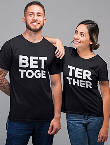 Amazon.com: Better Together Matching Couple Shirts Outfits His and Hers ...
